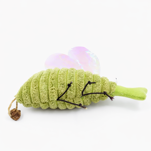 Interactive Catnip Mosquito Plush Toy with Matatabi | Bite Resistant ...